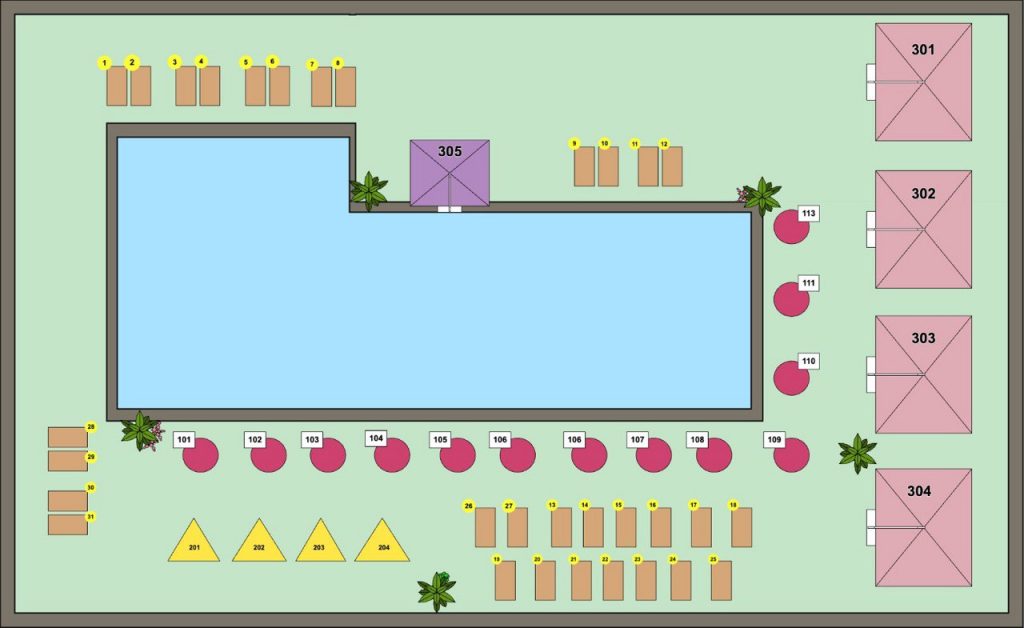 Reservas SOHO POOL CLUB